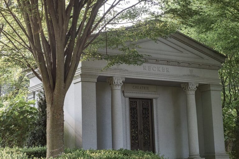 Classically Styled Walk-in Mausoleums, Private Family Multi Crypt