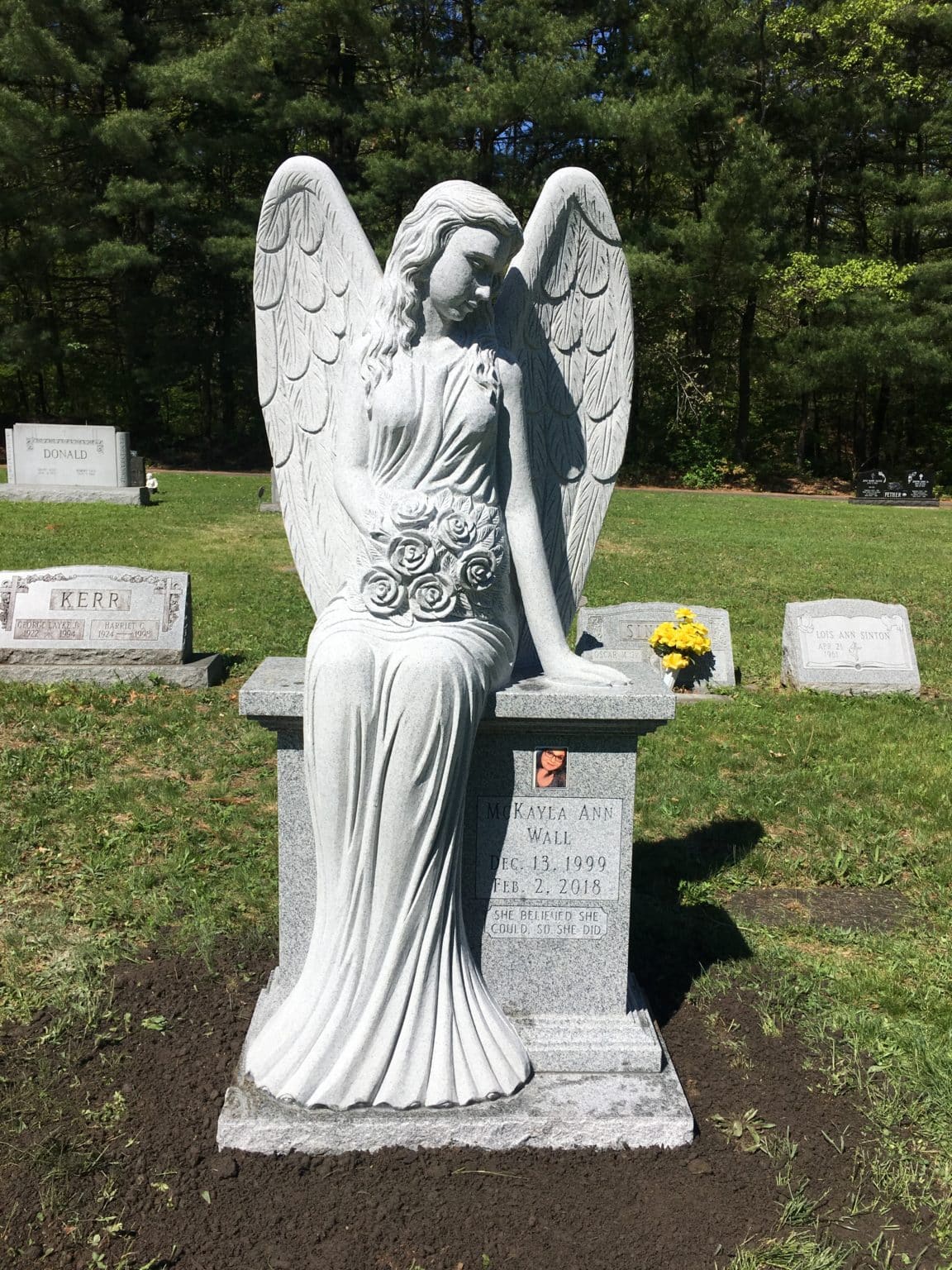 Upright Headstone & Monument, Sculpted Headstone & Monument 10